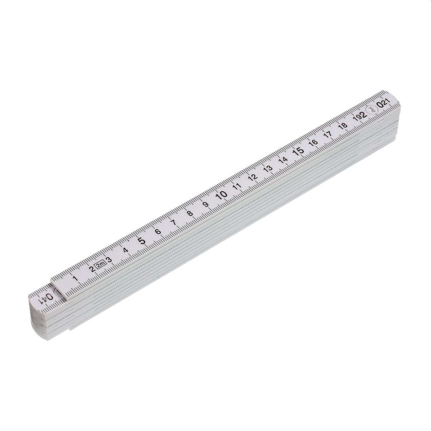 Zollstock Dimension 2 m, weiß